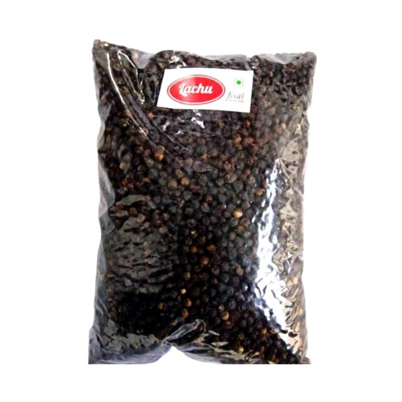 Lachu Organic Whole Black Pepper, 1 Kg - 100% Pure & Natural