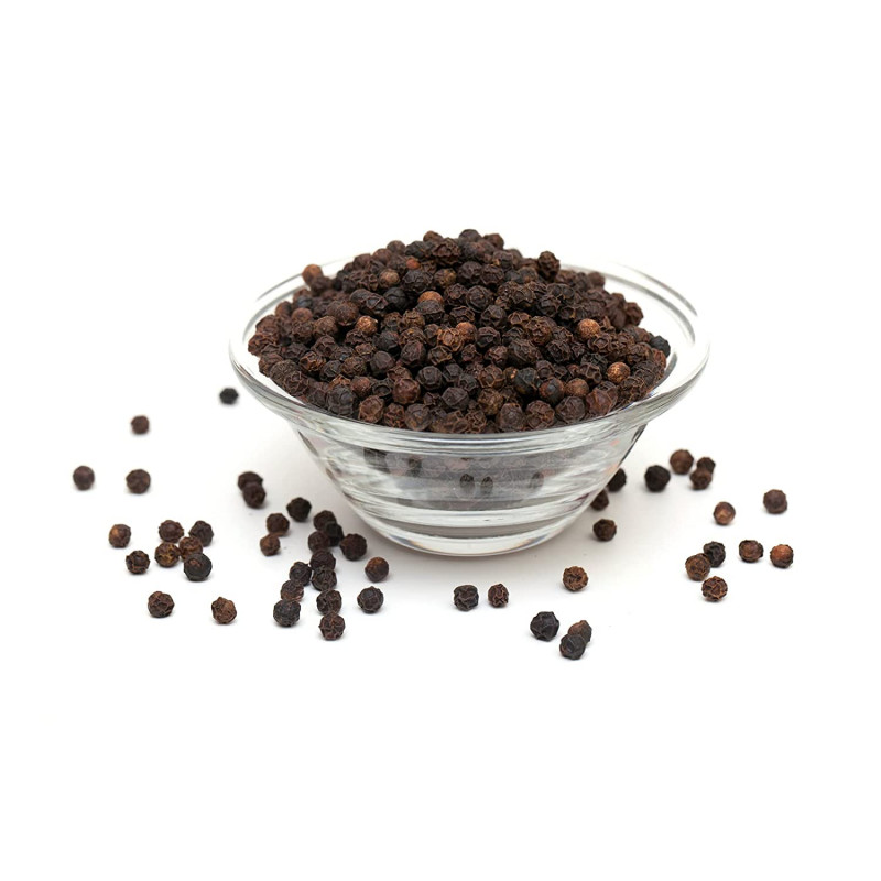 Lachu Organic Whole Black Pepper, 1 Kg - 100% Pure & Natural