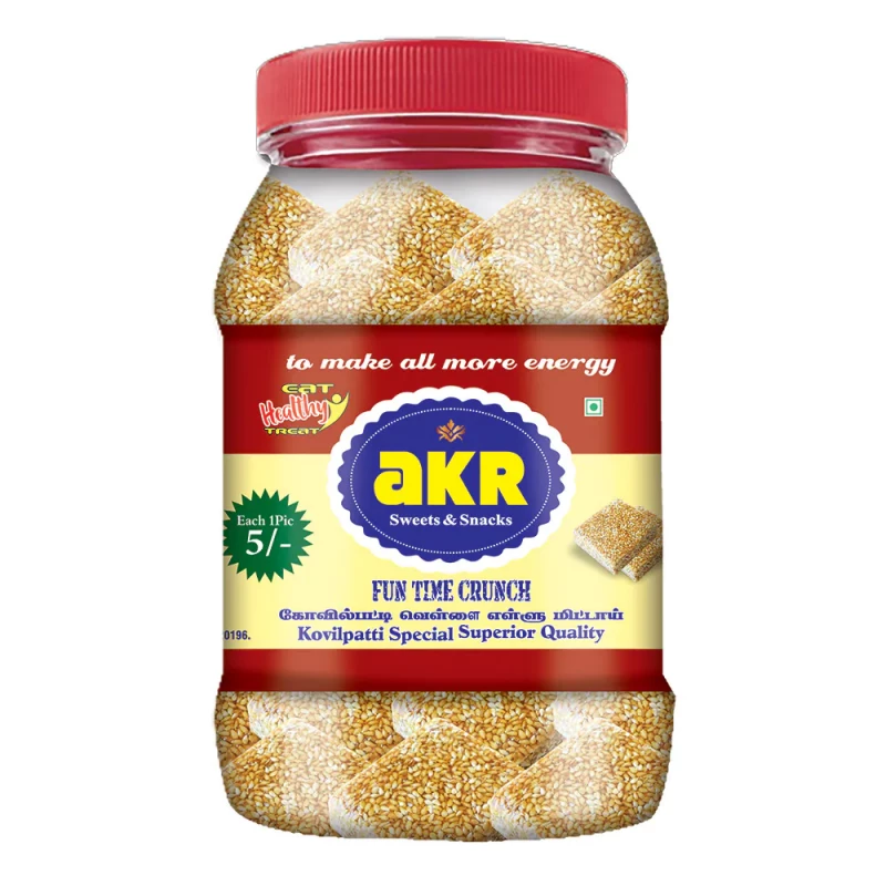 AKR - Sesame white Candies, (50 Pcs)