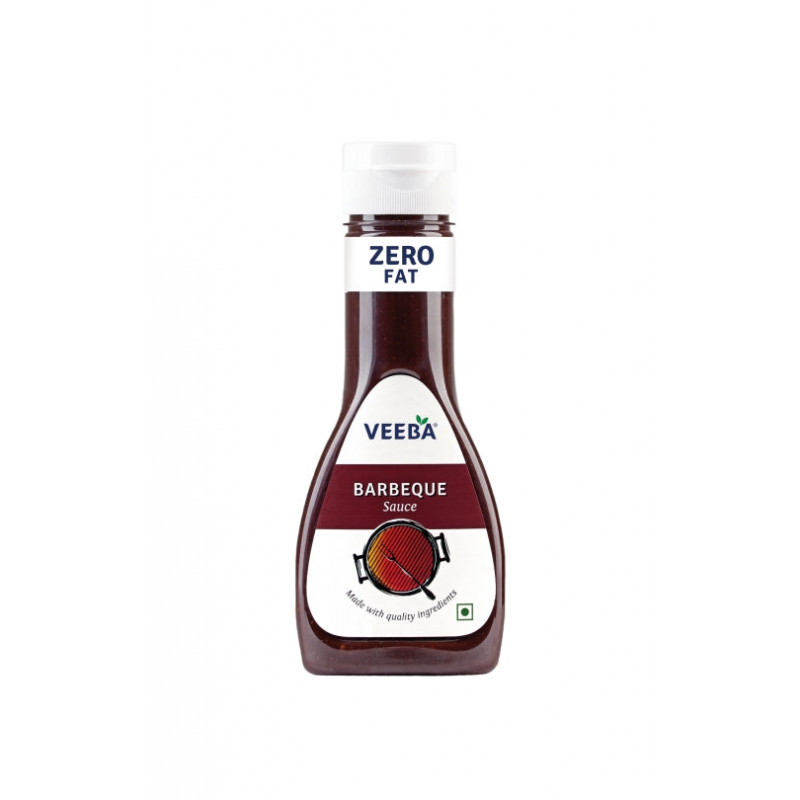 VEEBA Smokey Barbeque Sauce (330g)| Velvety Rich Texture | Enhances ...