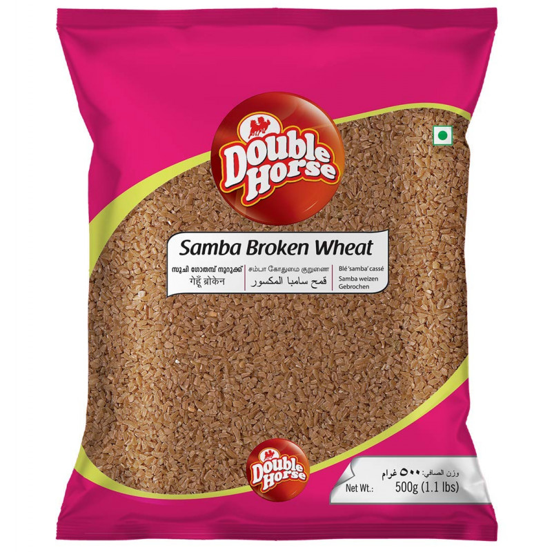 Double Horse Samba Broken Wheat | High in fiber | Rich Wheat Grains ...