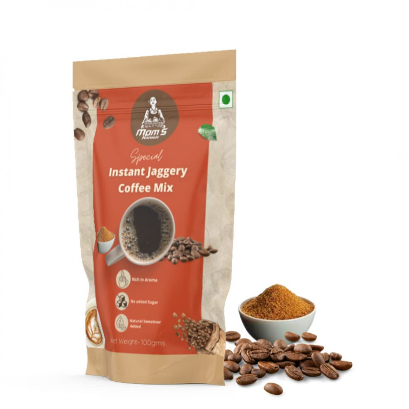 MOM'S Harvest instant jaggery coffee mix | Quick and easy to prepare ...