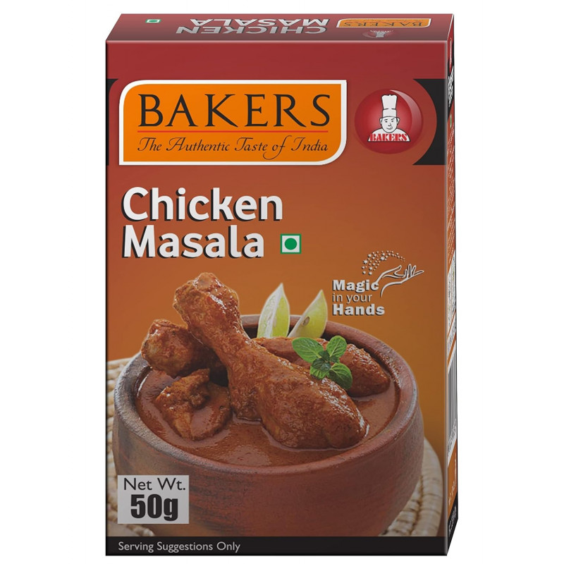 BAKERS Chicken Masala | Spice Mix | Irresistible Chicken Delights ...