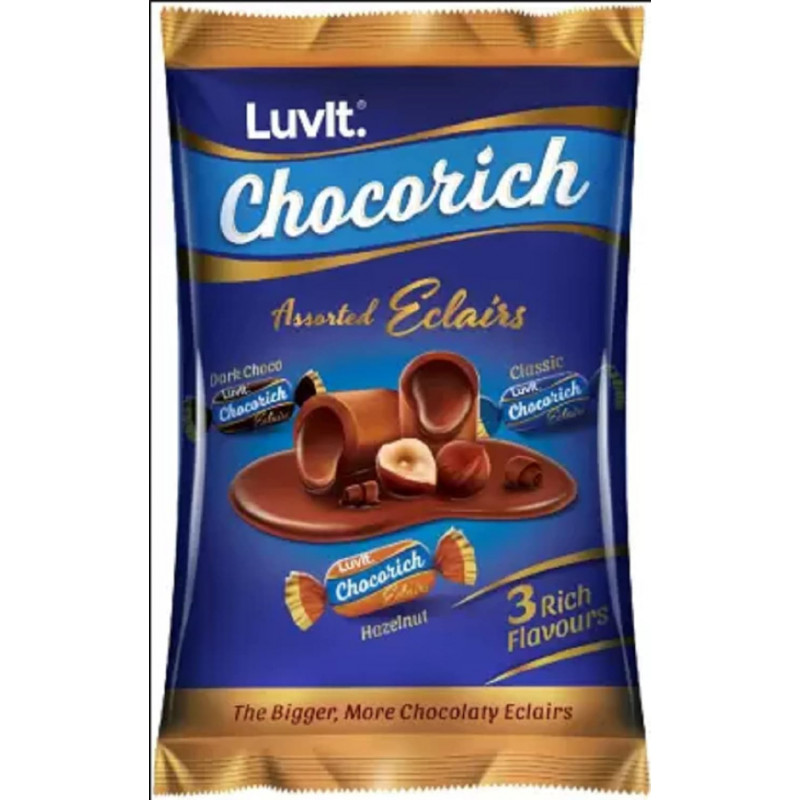 LuvIt Chocorich Assorted Eclairs Chocolate Birthday Pack | Hazelnut ...