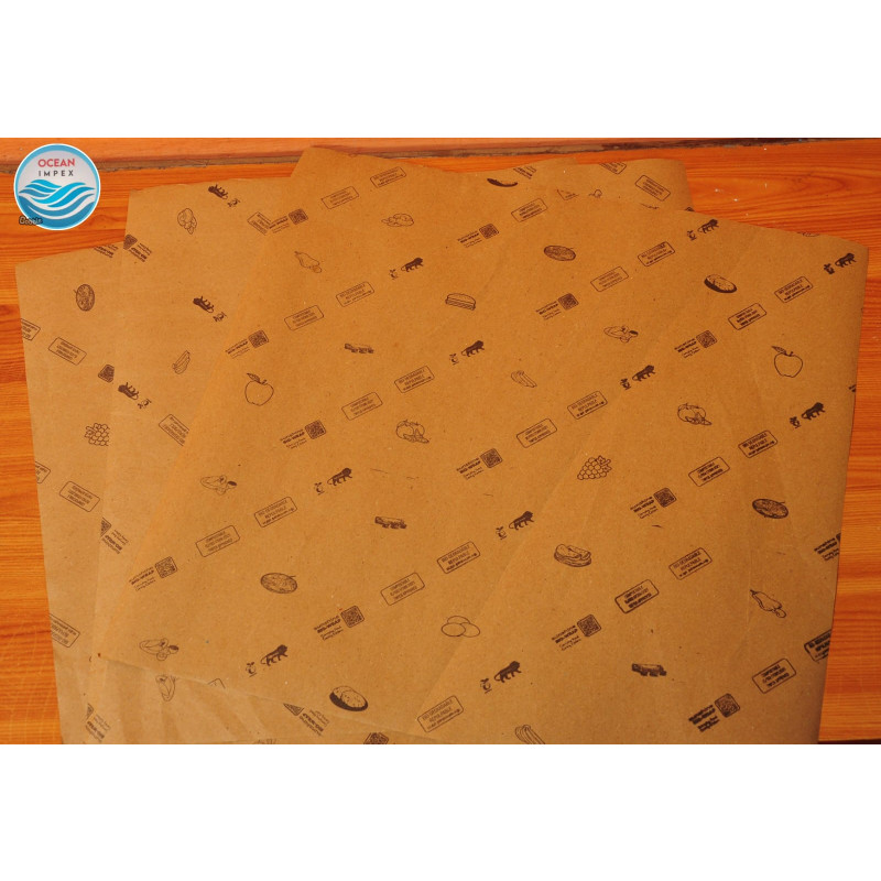Ocean Impex BioWrap -Sustainable Biodegradable Food Wrapping - Brown