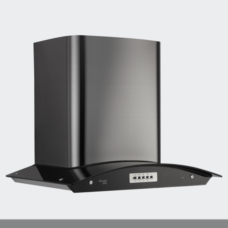 Alcor KH 208 Stainless Steel Body Finish Kitchen Chimney | 180W Motor ...