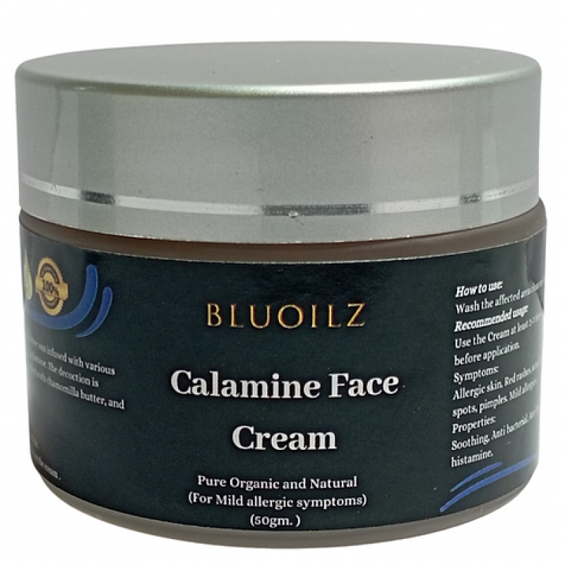 Bluoilz Calamine Face Cream , Smooth Skin Blemish Free Skin Face ...