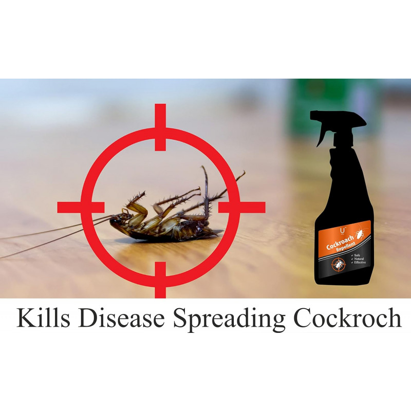 URBACockroach Repellent Cockroach Killer Spray | Instant Kill spray ...