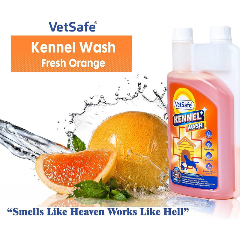 VetSafe Kennel Wash | Kennel Cleaner | Pet Floor Cleaner | Pet Area ...