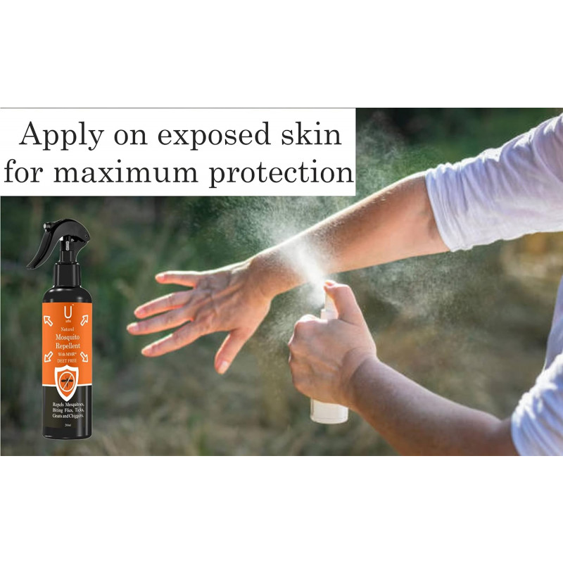 URBA Herbal Mosquito Repellent Spray - Mosquito & Fly Killer Spray ...