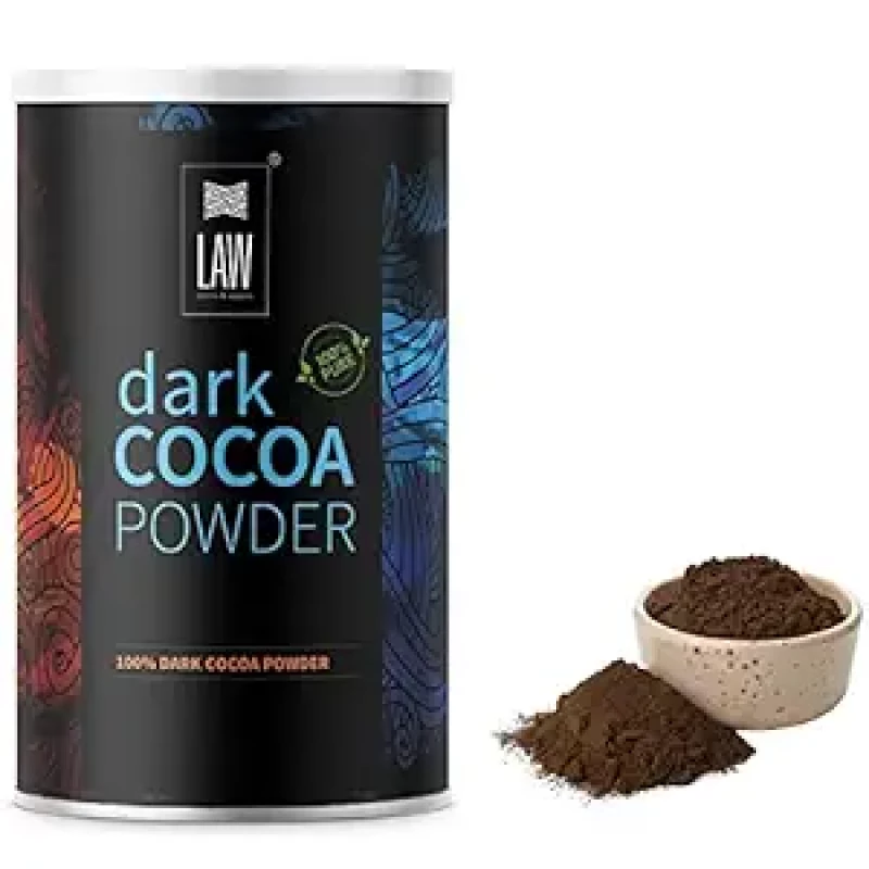Looms & Weaves Special Dark Cocoa Powder | All Natural | Unsweetened ...