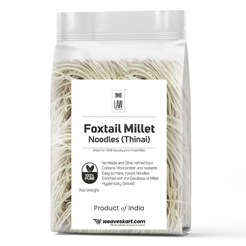Foxtail Millet Noodles Thinai 100 Natural Foxtail Millet Healthy