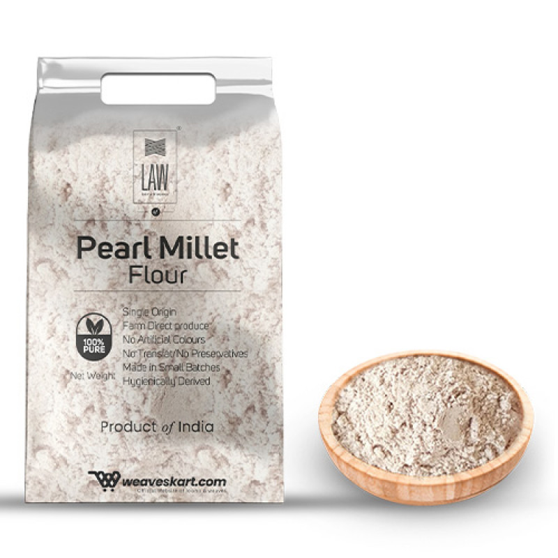 Looms & Weaves Pearl (Kambu) Millet Flour | Chemical-free cultivation ...
