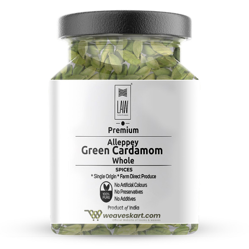 Premium Single Origin Alleppey Green Cardamom (Elaichi) Whole ...