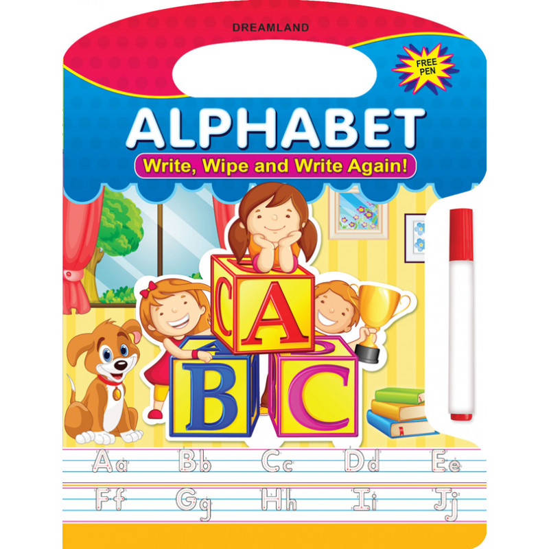 Write and Wipe Alphabets Book | Explore alphabet diversity | Fun ...