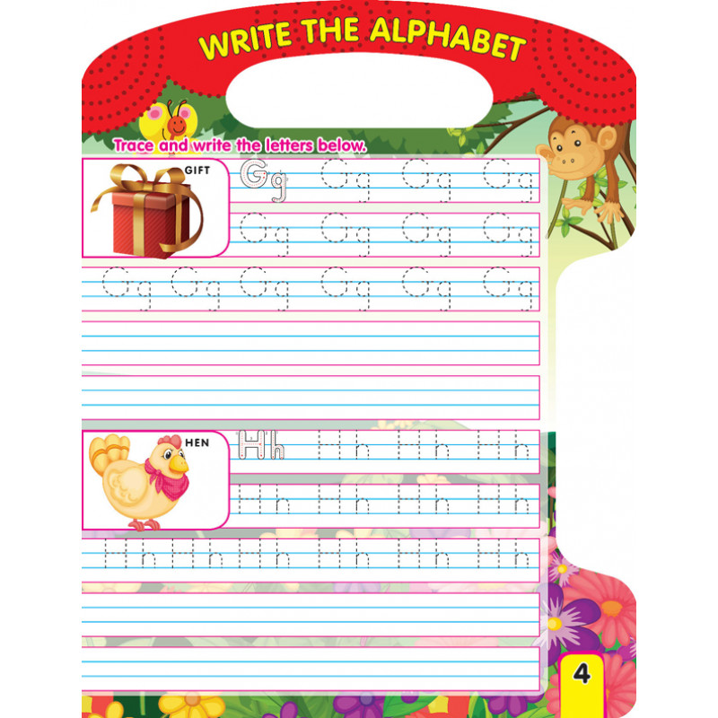 Write and Wipe Alphabets Book | Explore alphabet diversity | Fun ...