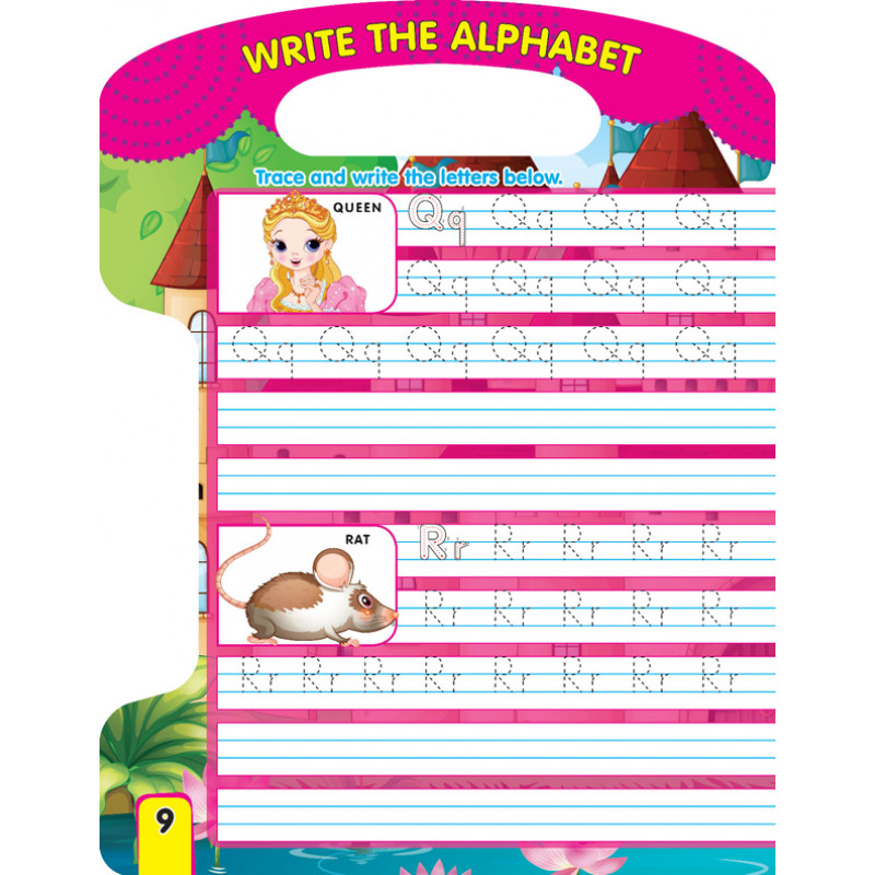 Write and Wipe Alphabets Book | Explore alphabet diversity | Fun ...