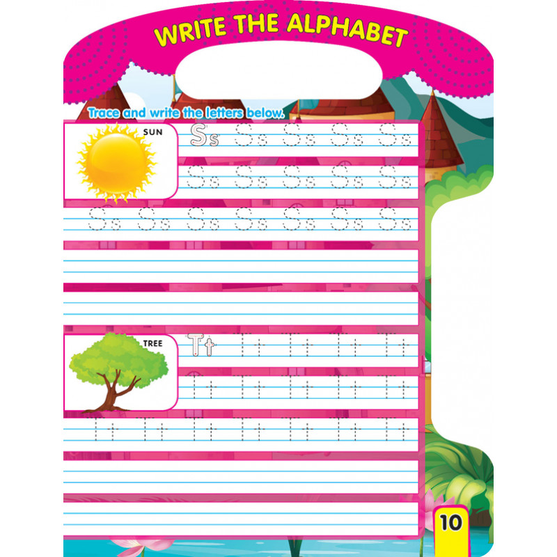 Write and Wipe Alphabets Book | Explore alphabet diversity | Fun ...