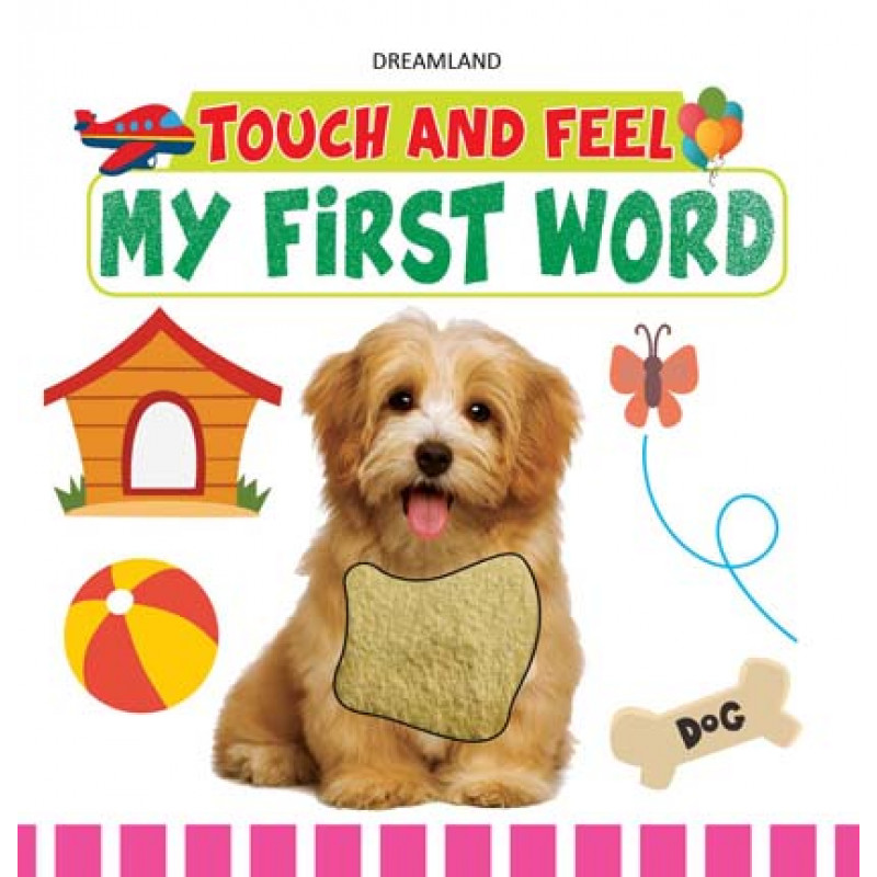 My First Word Touch and Feel Picture Book | Children's Learning Set ...