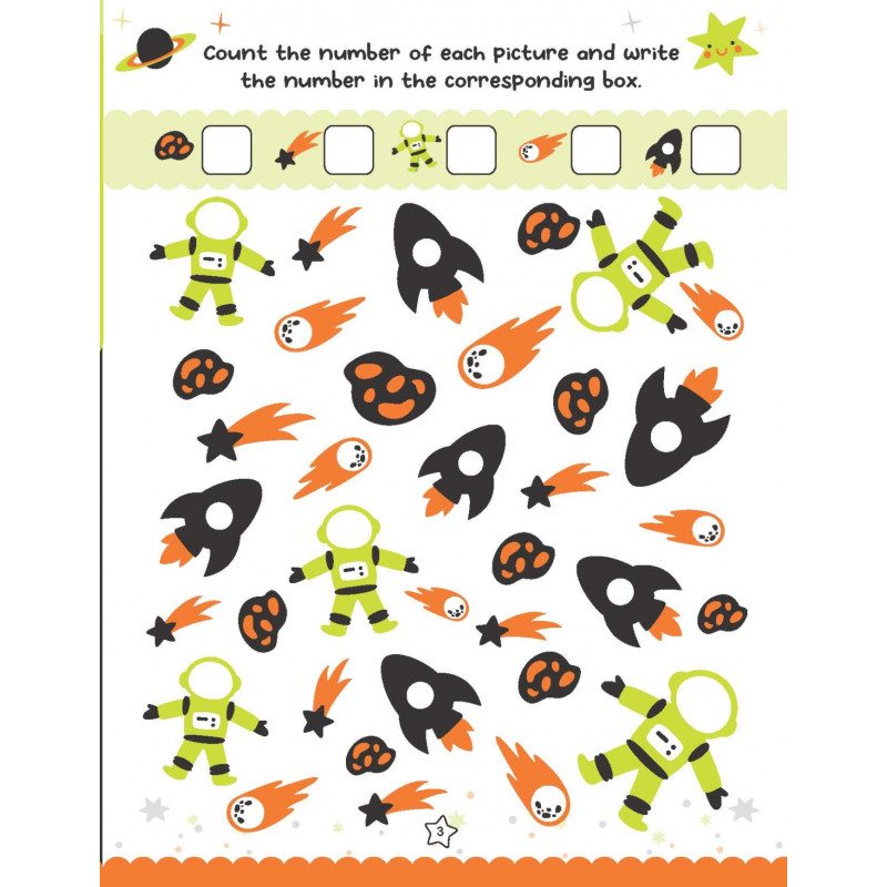 Space World Activities Book for Kids | Coloring Pages, Mazes, Dot-to ...