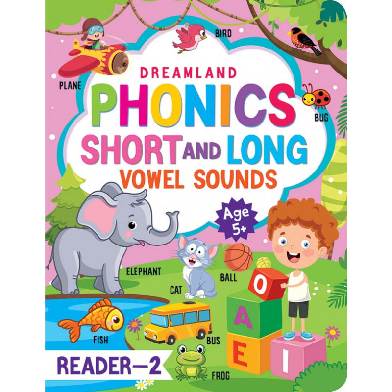 Dreamland Phonics Reader 2 (Short and Long Vowel Sounds) Age 5 ...