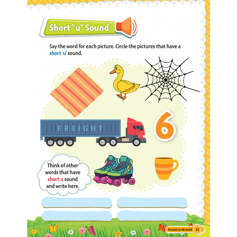 Dreamland Phonics Reader 2 (Short and Long Vowel Sounds) Age 5 ...