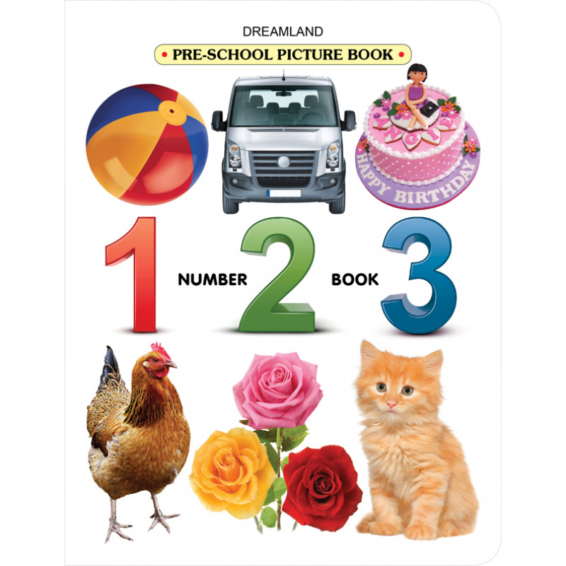 Number Book 123 Learning Numbers | Early Childhood Education | Counting ...