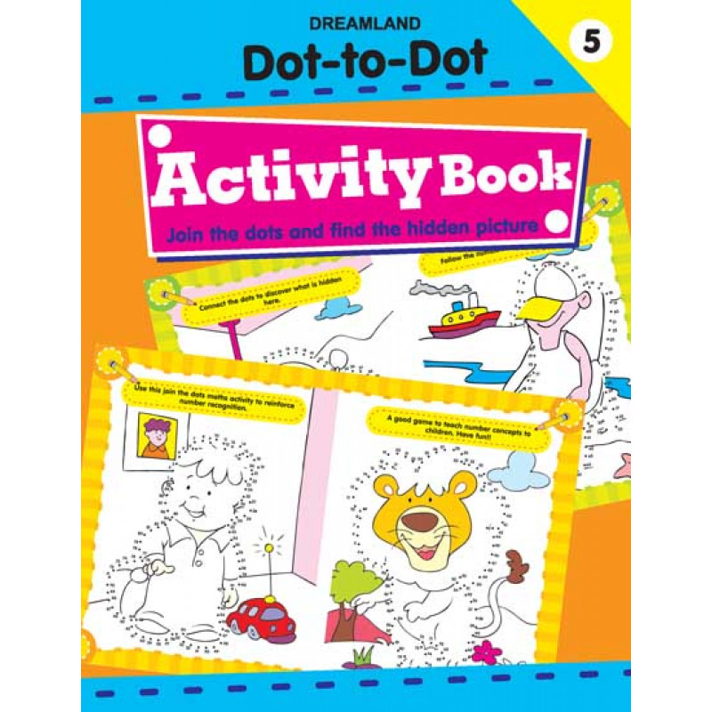 Fun with Dot to Dot Activity Book Part-5 for Kids | Imaginative Designs ...