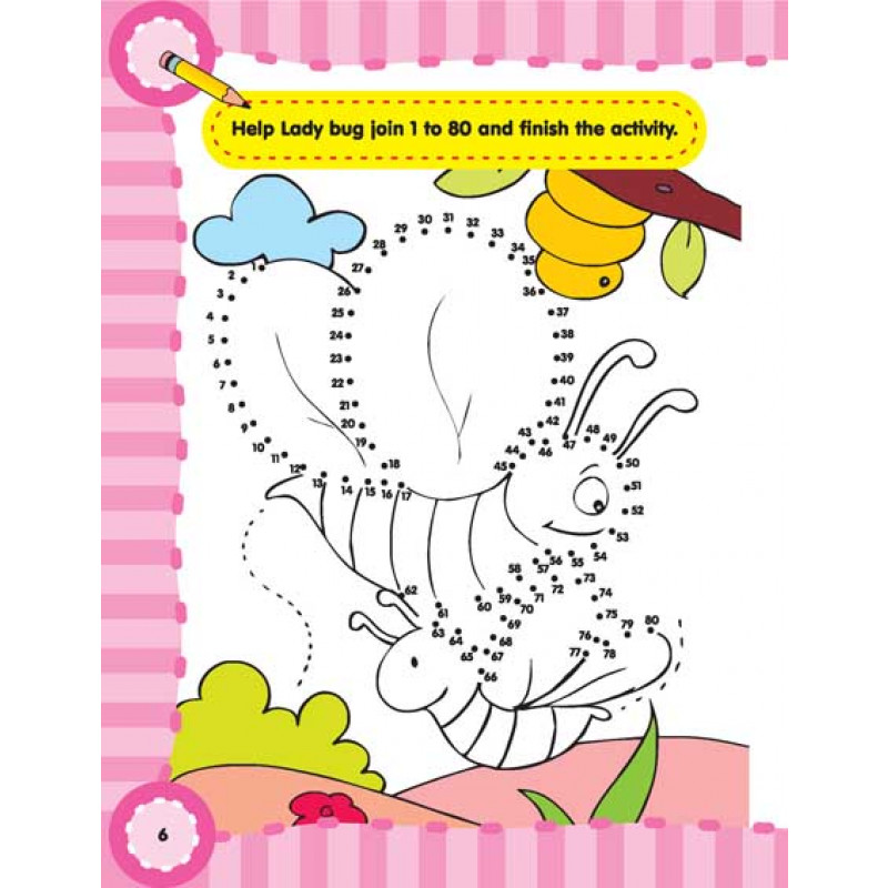 Fun with Dot to Dot Activity Book Part-5 for Kids | Imaginative Designs ...