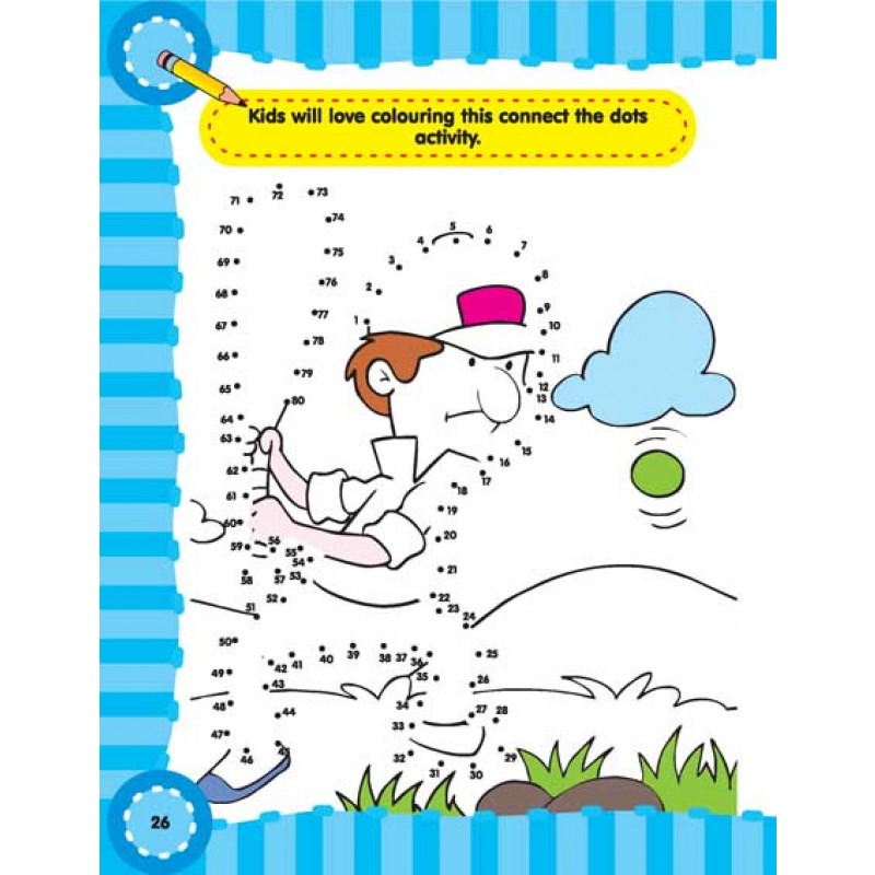Fun with Dot to Dot Activity Book Part-5 for Kids | Imaginative Designs ...