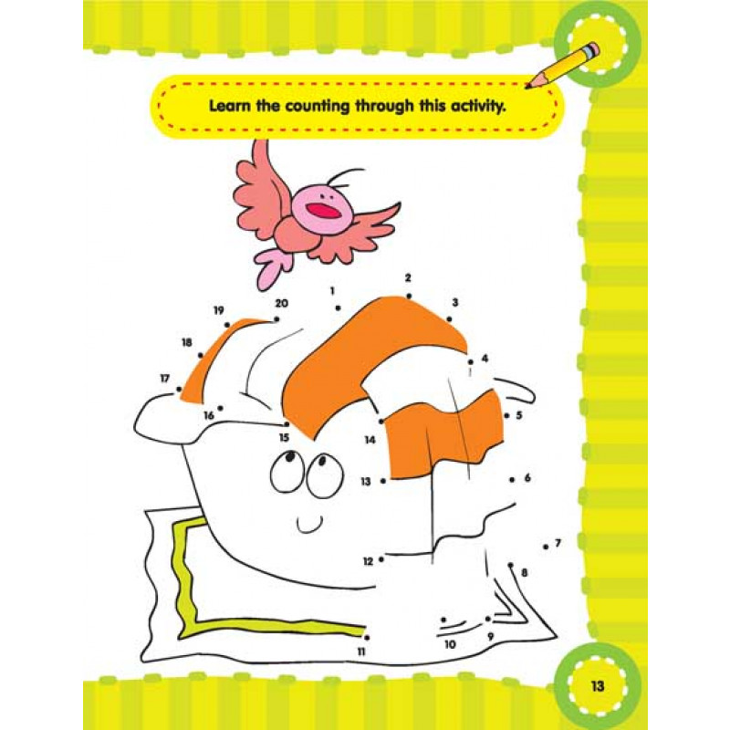 Fun with Dot to Dot Activity Book Part-1 for Kids | Educational Fun ...