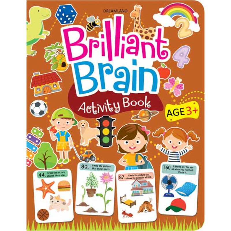 Brilliant Brain Activity Book | Interactive learning materials | Age 3 ...
