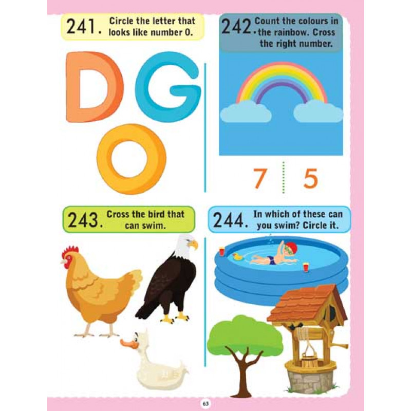 Brilliant Brain Activity Book | Interactive learning materials | Age 3 ...