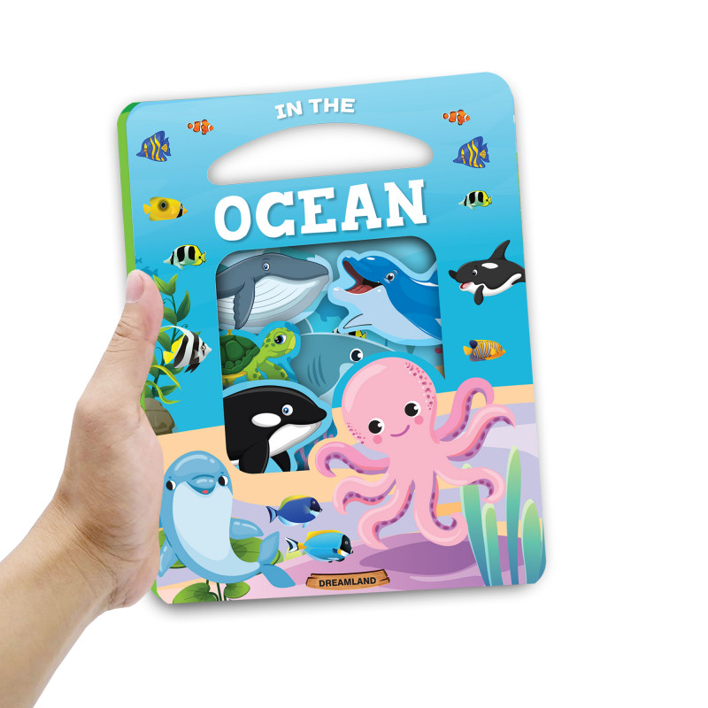 Children's Die Cut Window Board Book In The Ocean | Educational board ...