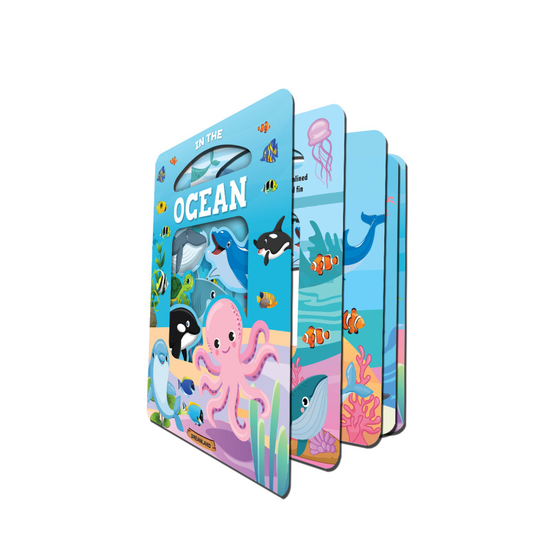 Children's Die Cut Window Board Book In The Ocean | Educational board ...