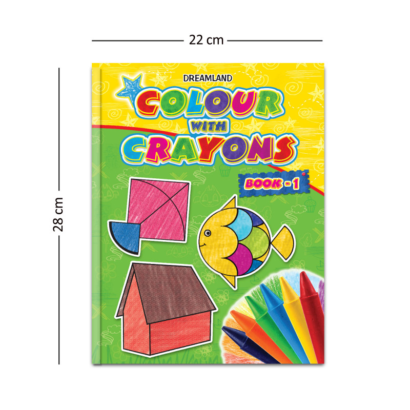 Color With Crayons – 5 Books Pack | Home learning materials | Children ...