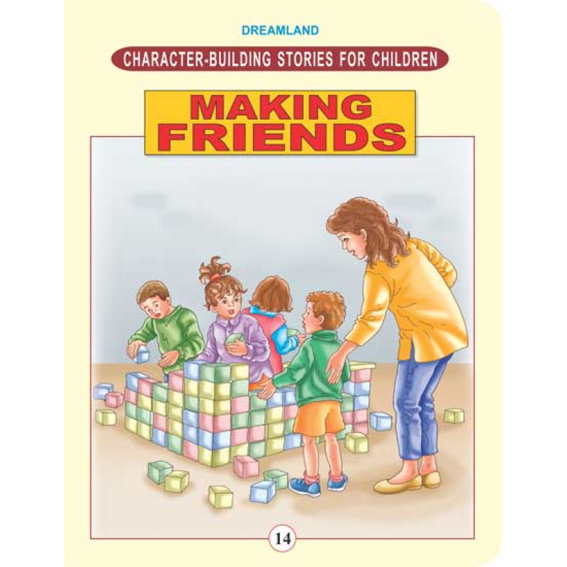 Colorful children's book | Character Building - Making Friends ...