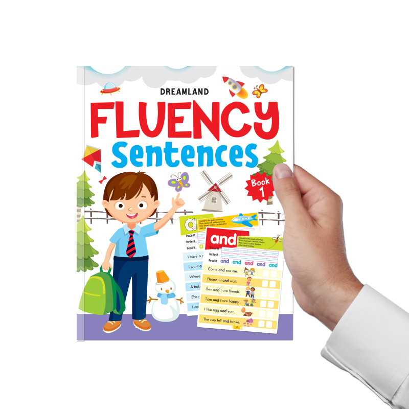 Fluency Sentences Books for Ages 4 to 8 (Pack of 4 Books) | Early ...
