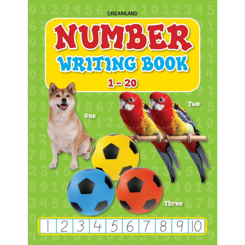 Number Writing Book 1-20 | Learning Numbers | Number Writing Practice ...