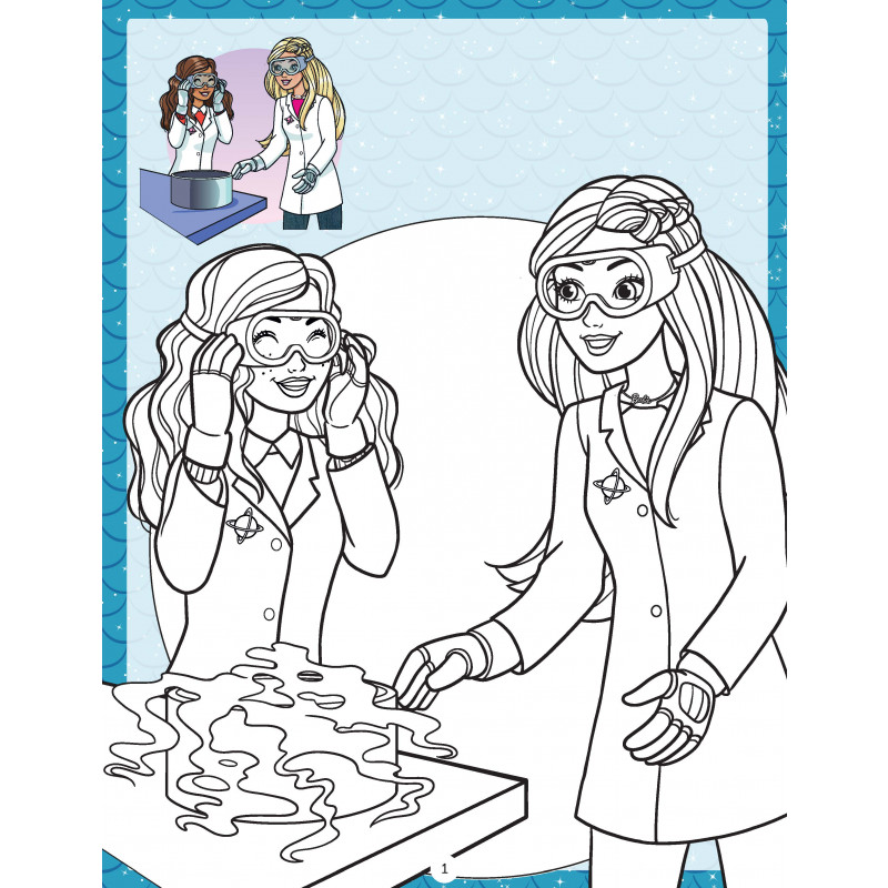 Barbie Copy Coloring Book | Artistic Exploration | Educational Coloring ...