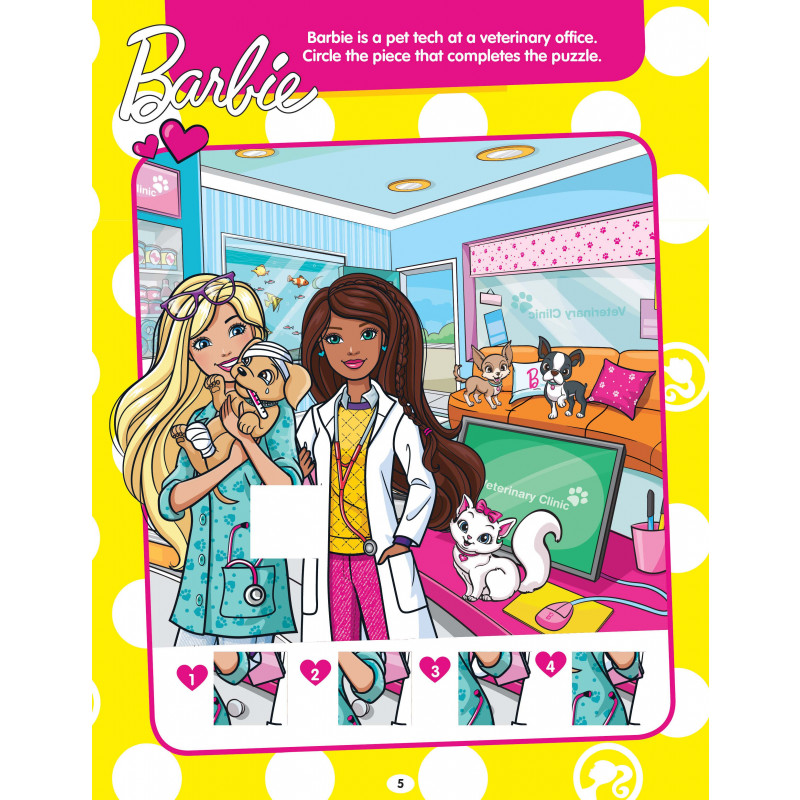 Dreamland Barbie Coloring and Activity Book | Children's Education ...