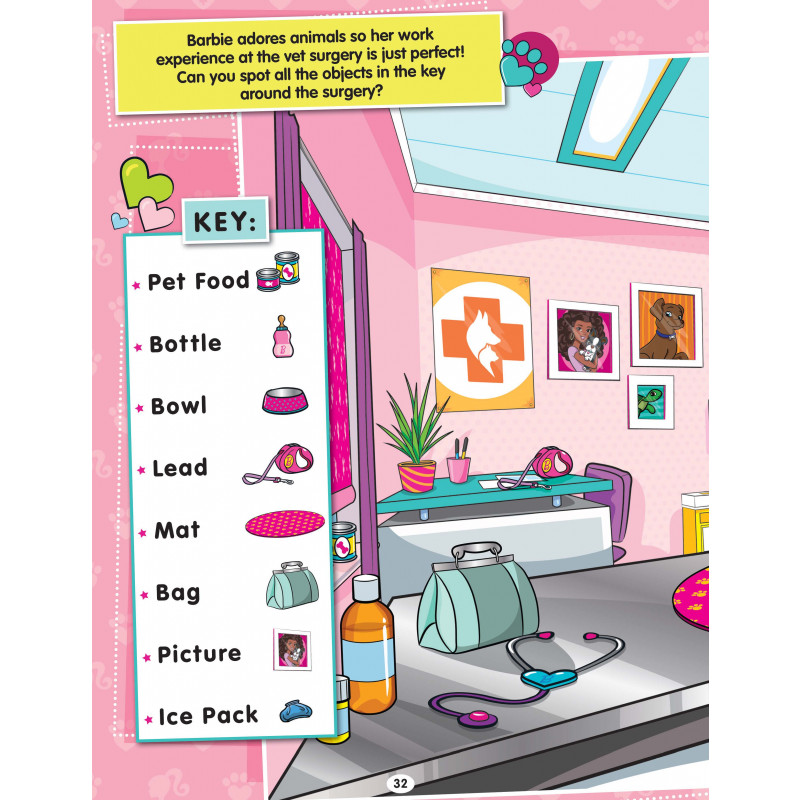 Dreamland Barbie Coloring and Activity Book | Children's Education ...