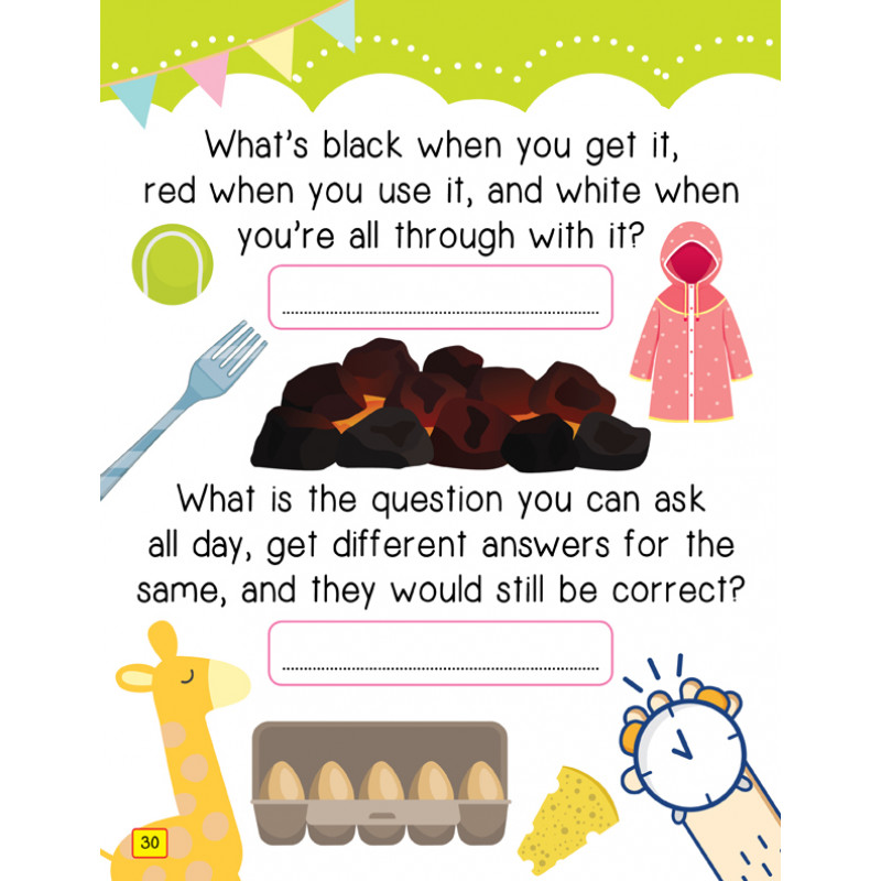 Dreamland's My Big Book of Riddles for Kids | Inspires riddle creation ...