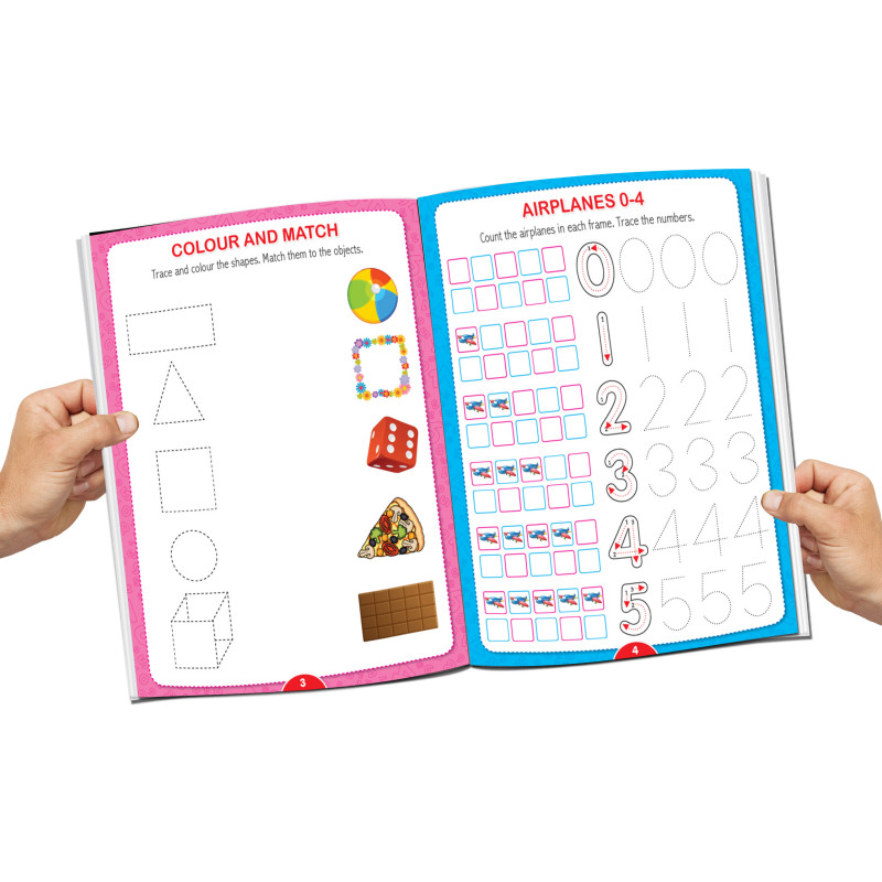 Kindergarten Worksheets (Set of 2 Books) | Educational Activities ...