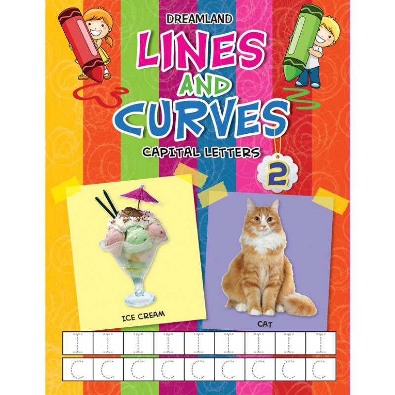 Dreamland's Lines and Curves (Capital Letters) Part 2 Book for Kids ...