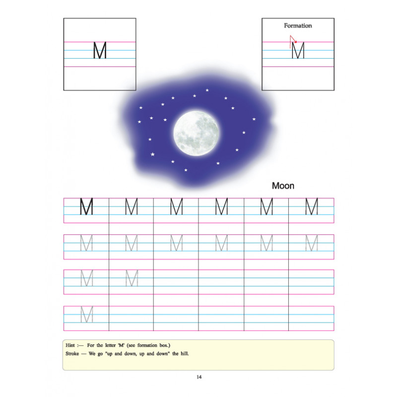 Dreamland's Lines and Curves (Capital Letters) Part 2 Book for Kids ...