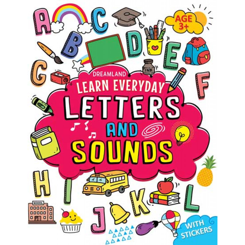 Everyday Learn Letters and Sounds Book for Kids | Ages 3+ | Engaging ...