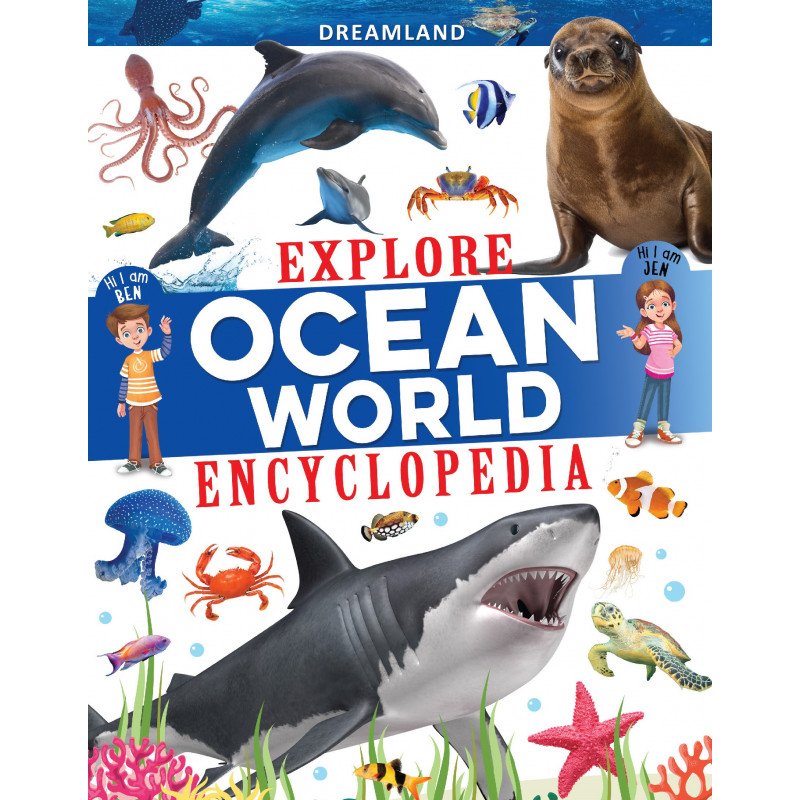 Ocean World Encyclopedia Book For Ages 6 to 12 | Explore Underwater ...