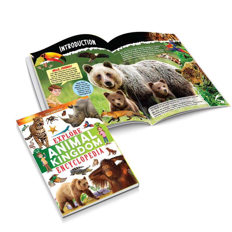 Explore Animal Kingdom Encyclopedia Book | Dive into Wildlife Wonders ...