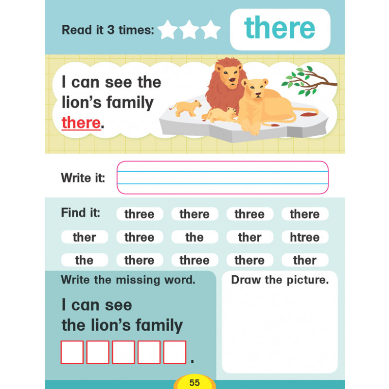 Dreamland Dolch Sight Words Level - 2 | Simple Words and Activities ...